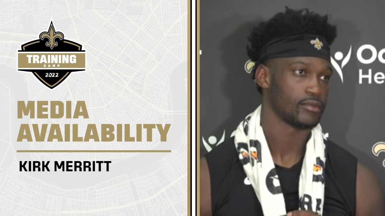 Kirk Merritt on Reps at RB | Saints Training Camp 2022 - YouTube