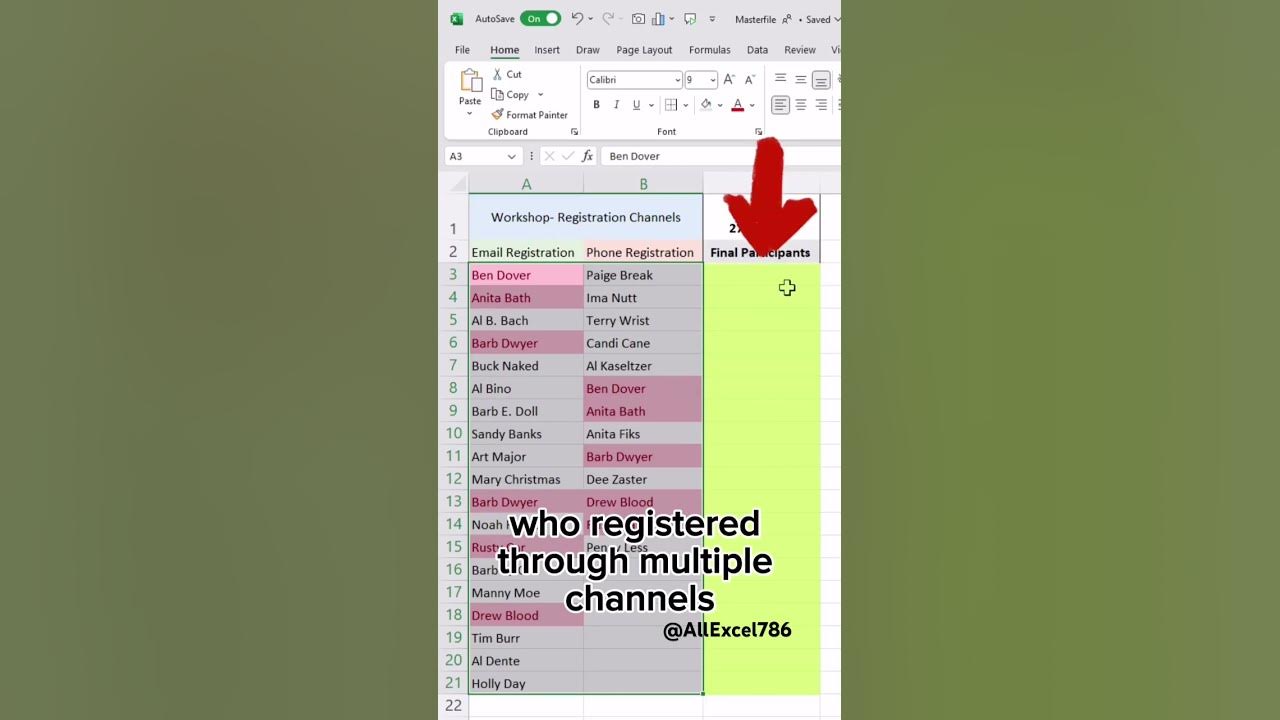 You Can Use This Powerful Combination To Quickly Filter Unique Values you-can-use-this-powerful-combination-to-quickly-filter-unique-values