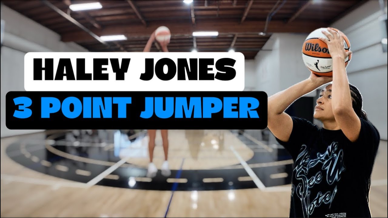 Haley Jones Jump Shots: Top of the Key 3’s - YouTube