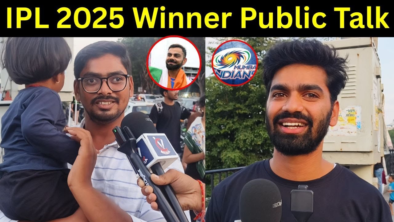 Public Comments on IPL 2025 Winner | Public talk on IPL 2025 Winner ...