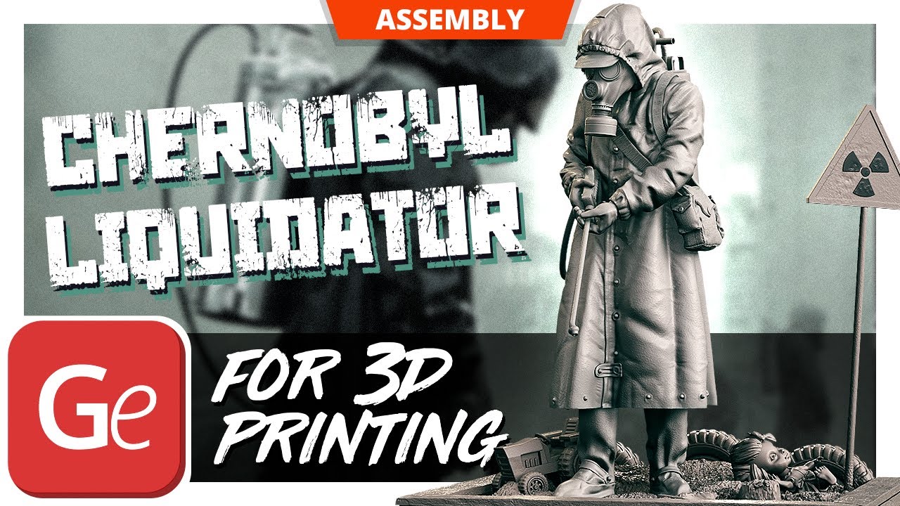 Chernobyl Liquidator 3D Printing Figurine | Assembly by Gambody - YouTube