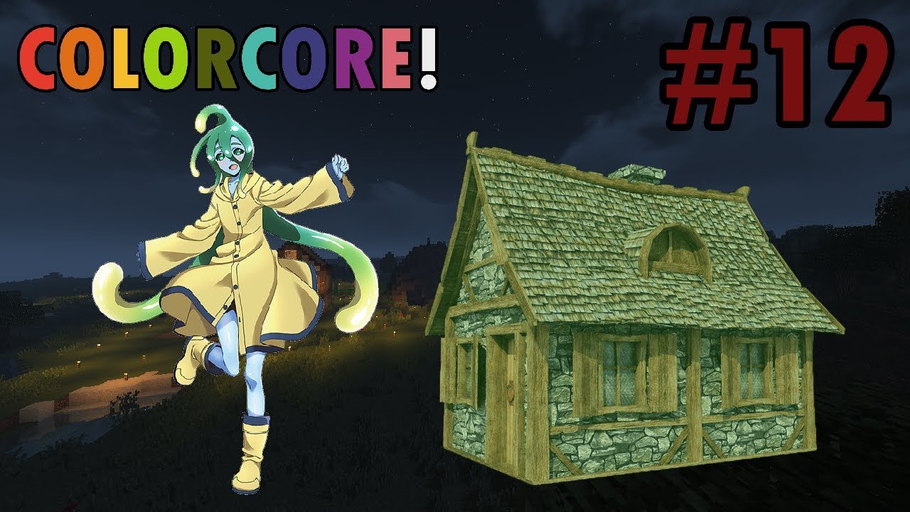 Minecraft COLORCORE! - Part 12 - SLIME SHACK! - YouTube