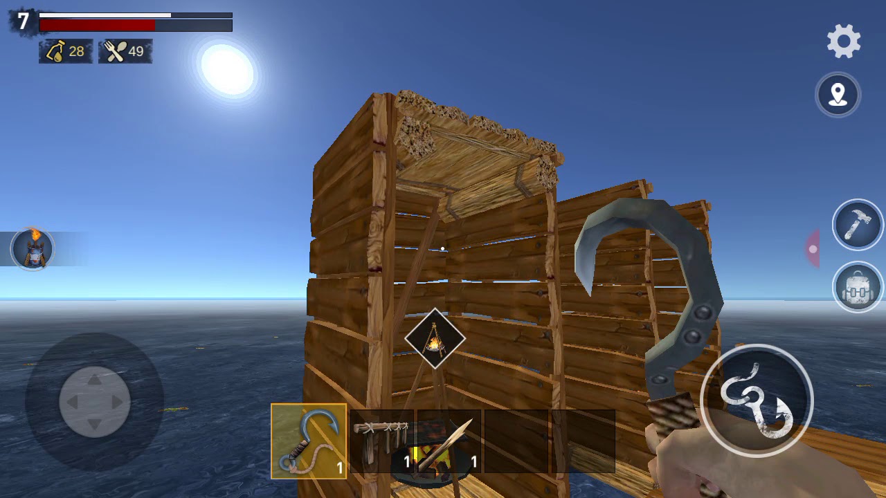 RAFT ORIGINAL SURVIVAL 4# - YouTube