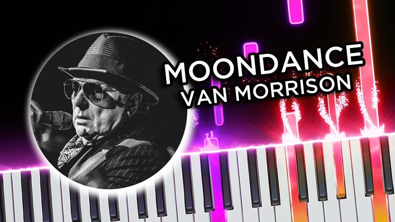 Moondance (As played by Van Morrison) - Piano part Tutorial - YouTube
