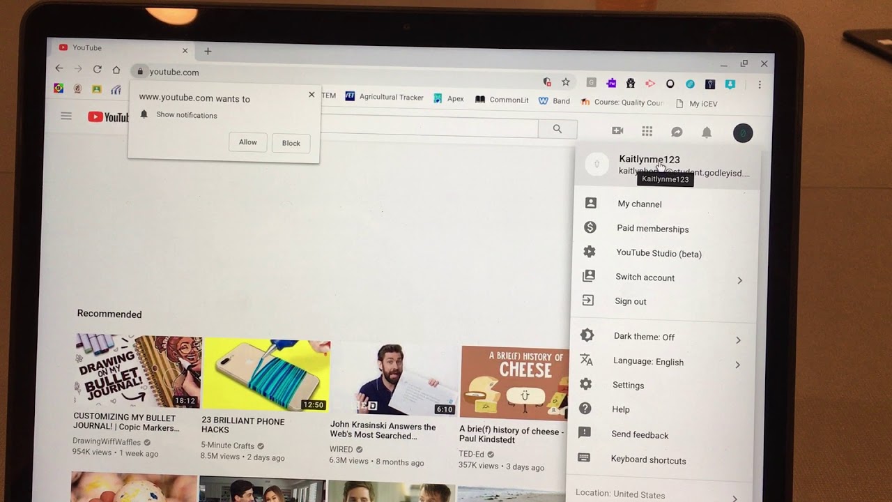 Default YouTube Account - YouTube