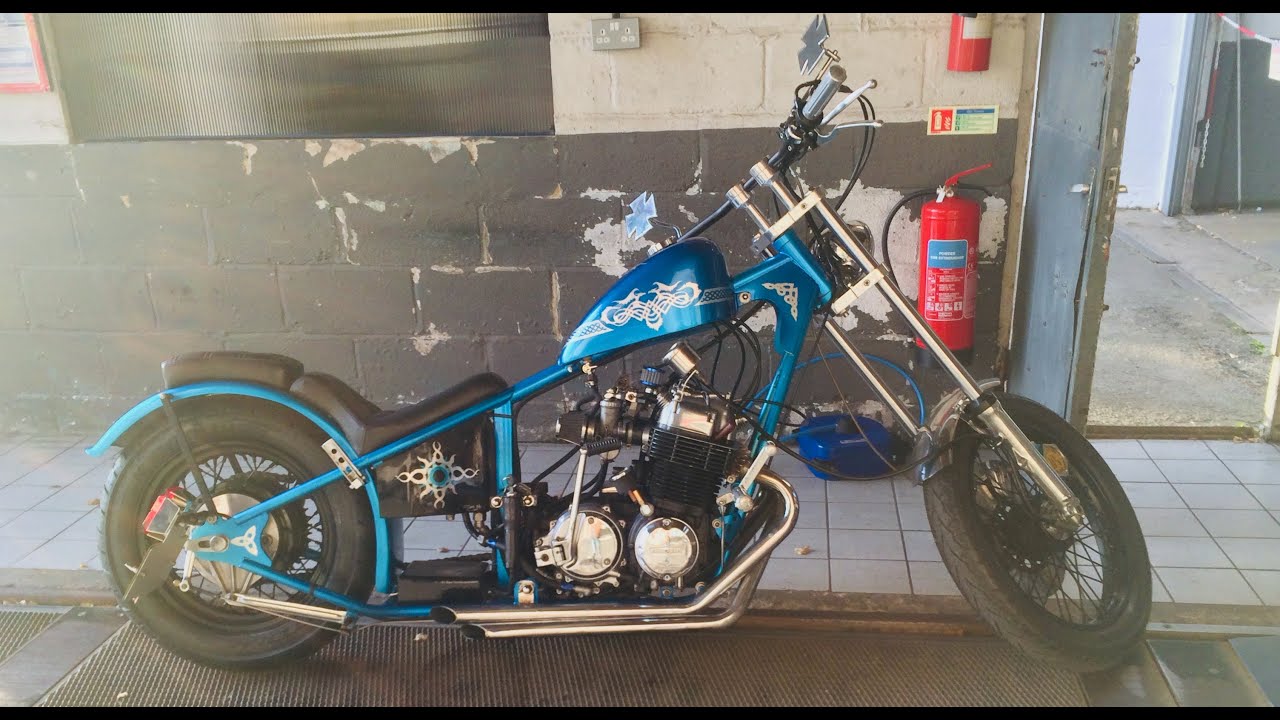 1984 Uncle Bunt chopper project, custom build for one armed riding, The ...