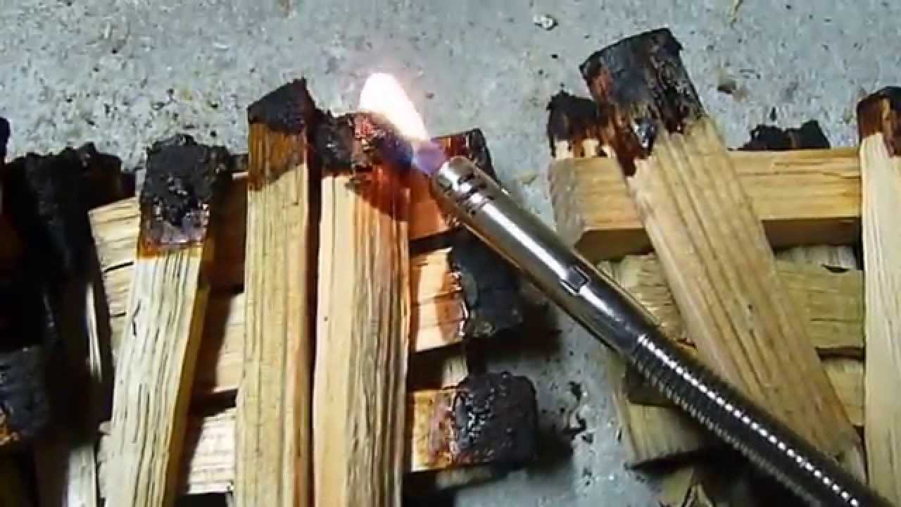 allume feu naturel - YouTube
