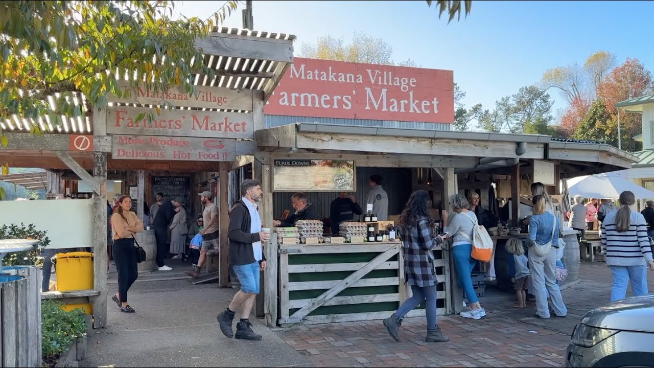 A Saturday in Auckland | Matakana Village Farmers’ Market | New Zealand ...