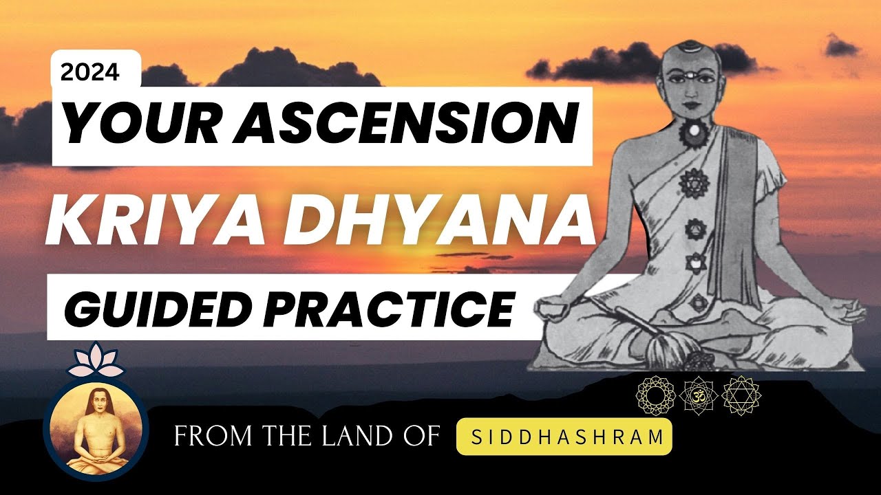 Kriya Dhyana | Guided Meditation | From Siddhashram | Mahavtar Babaji ...