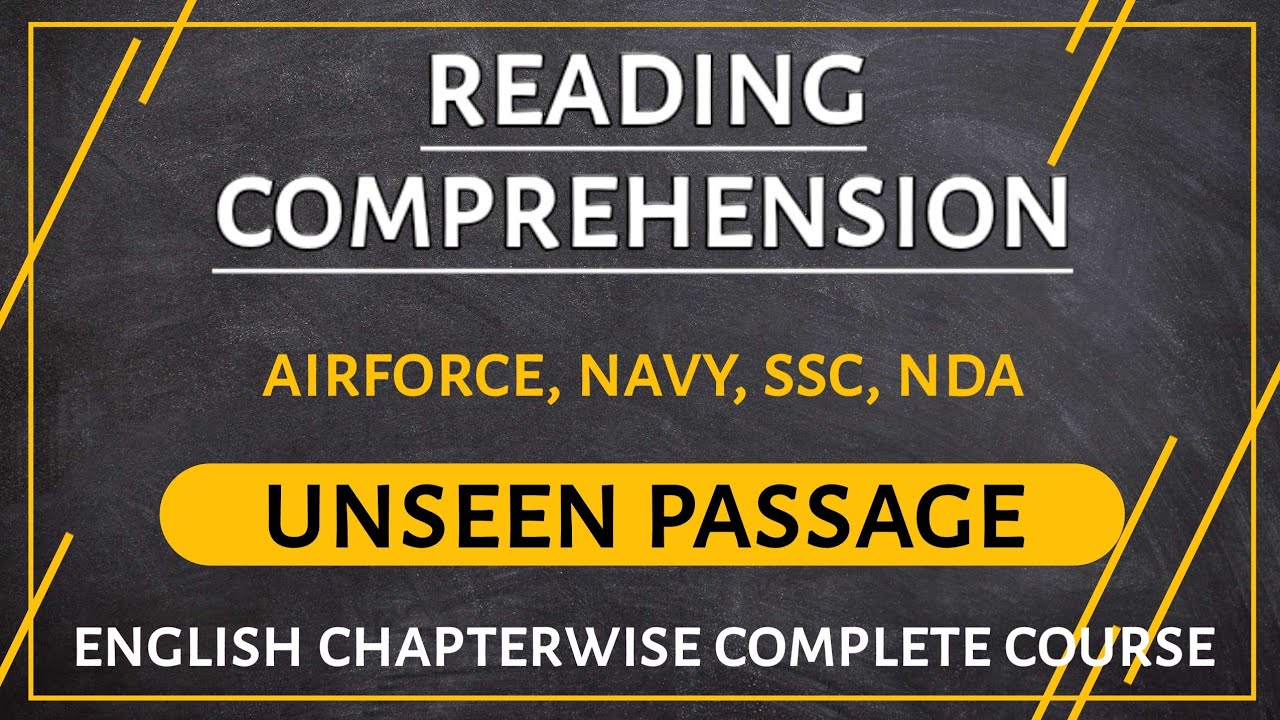 passage for air force x y group | english passage solving tricks for ...