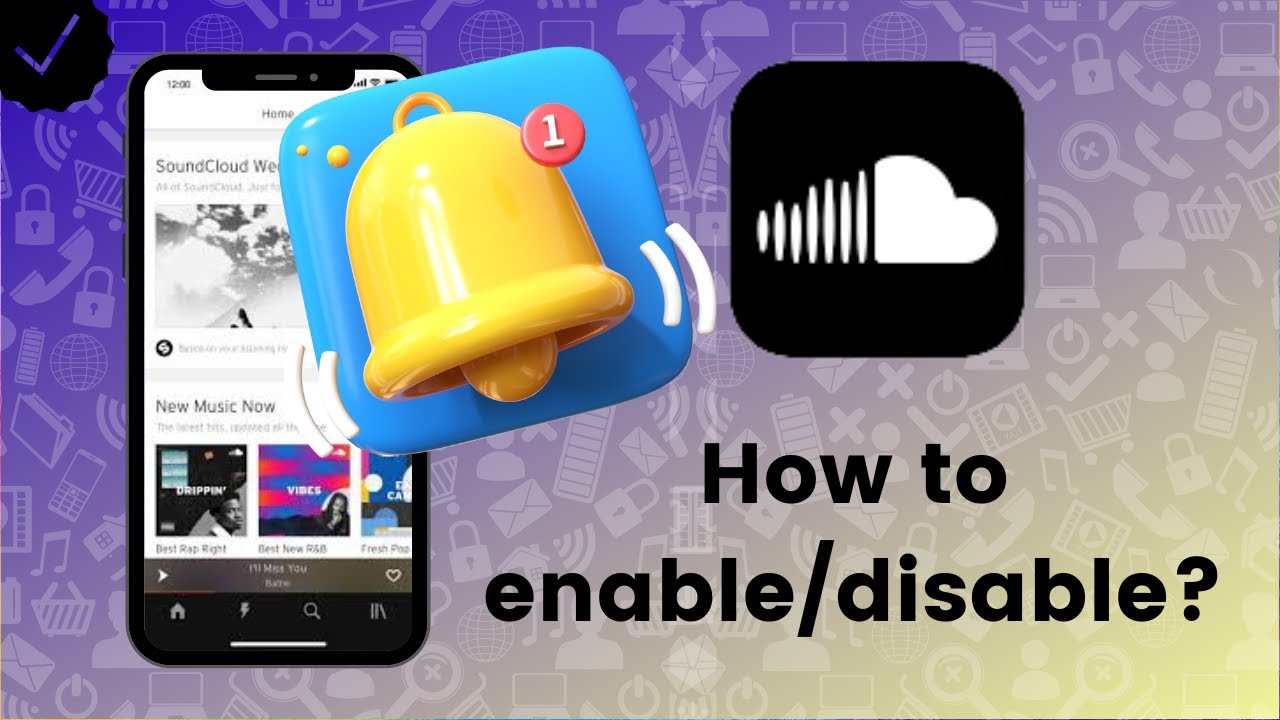How to enable/disable notifications in SoundCloud? - YouTube