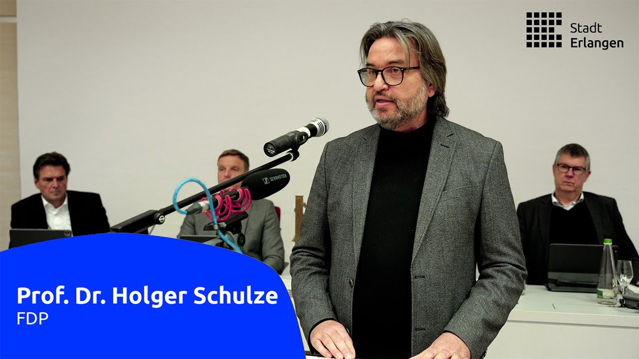 Haushaltsrede 2024 von Prof. Dr. Holger Schulze (FDP) - YouTube