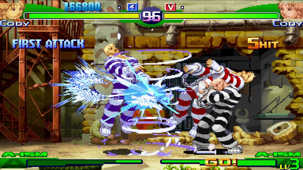 Cody vs 2 Cody - Street Fighter Alpha 3 Max - YouTube