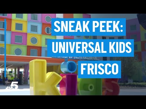 Universal opens new kids theme park in Frisco in July | NBCDFW