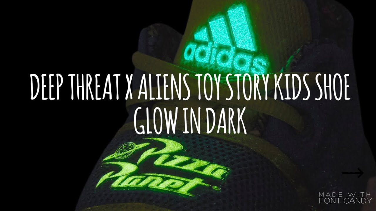 ADIDAS KIDS DEEP THREAT X ALIENS TOY STORY SHOE REVIEW - YouTube