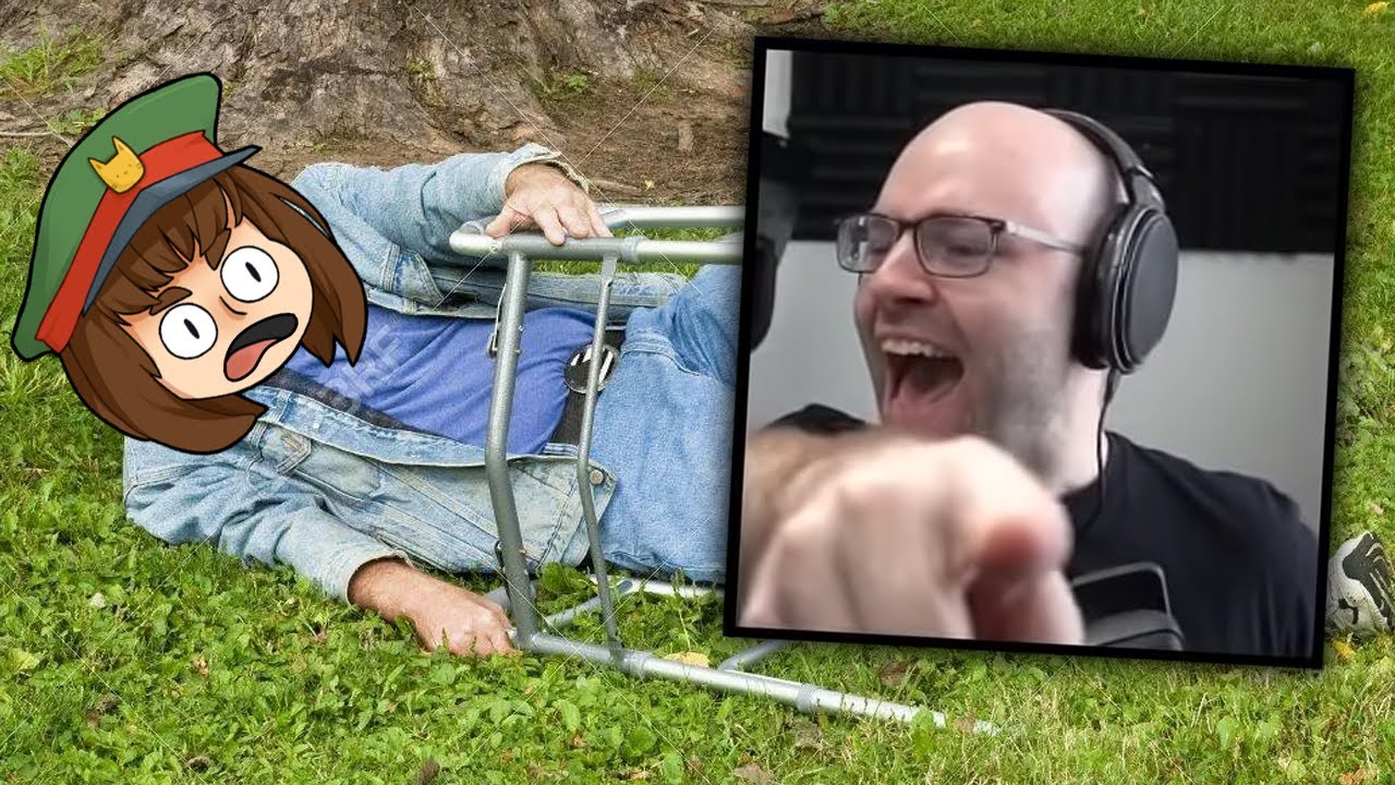 Northernlion makes fun of his wife falling and hurting herself - YouTube