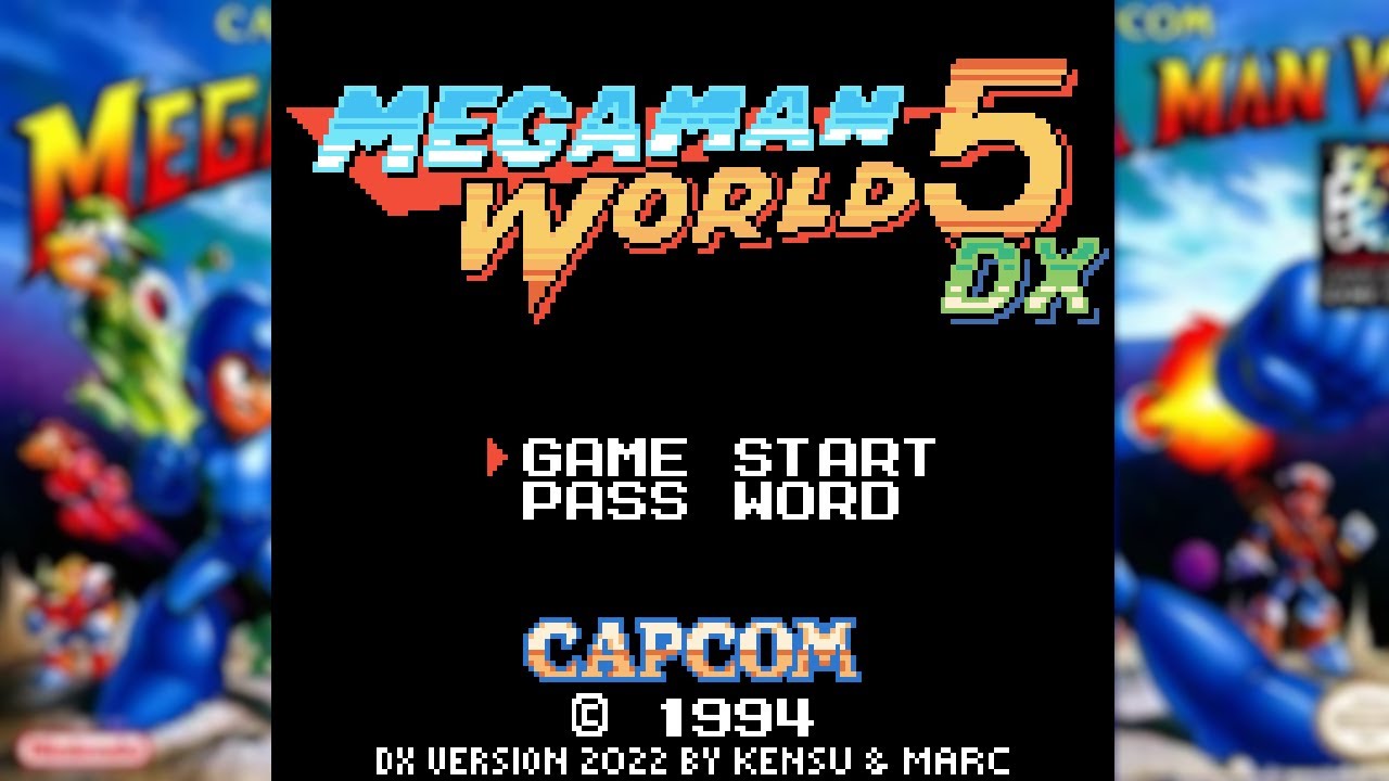 Mega Man 5 DX Romhack Longplay LIVE! - YouTube