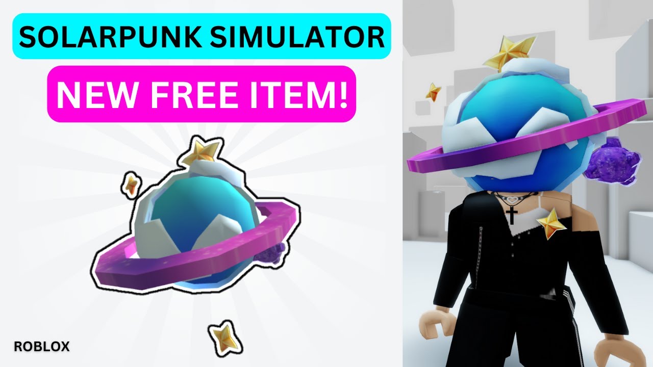 How To Get The Planet Head in Solarpunk Simulator | Free UGC | Roblox ...