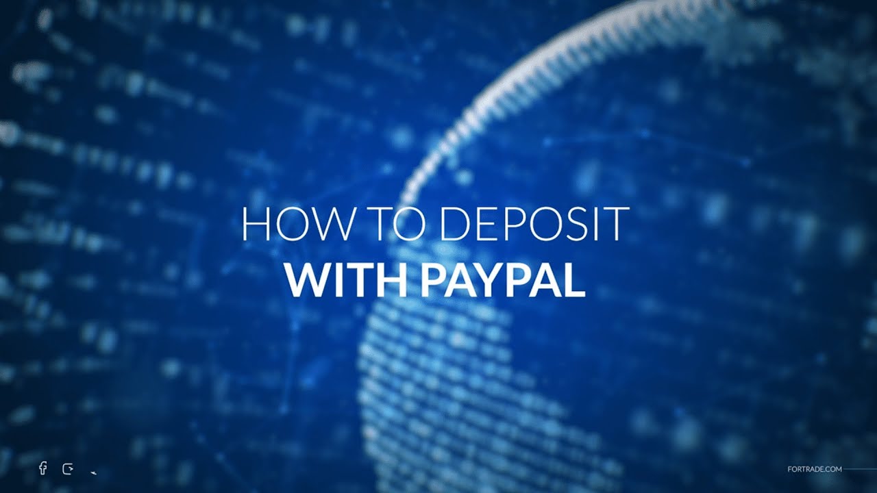 How to Deposit With PayPal Account - YouTube