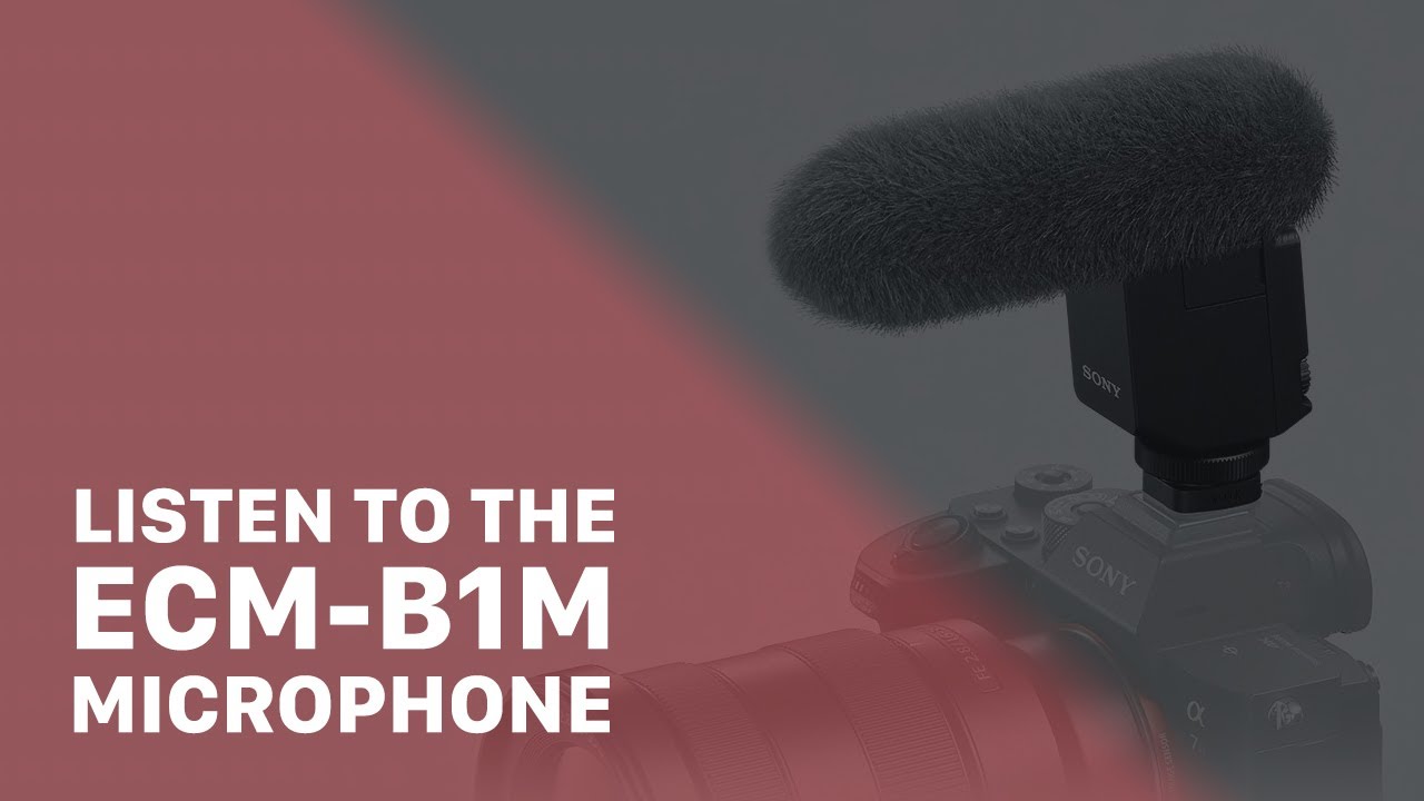Sony ECM-B1M microphone preview | SRN Daily - YouTube