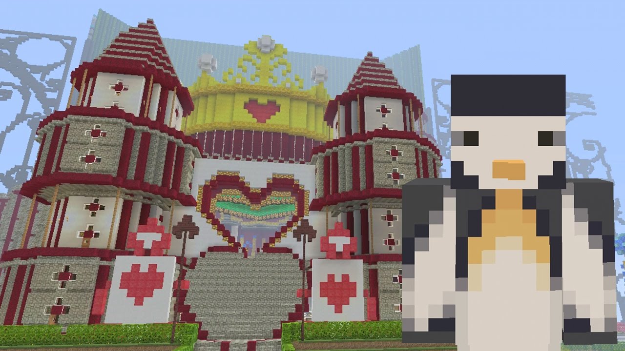 Minecraft Xbox - Murder Mystery - Red Queen's Castle - YouTube