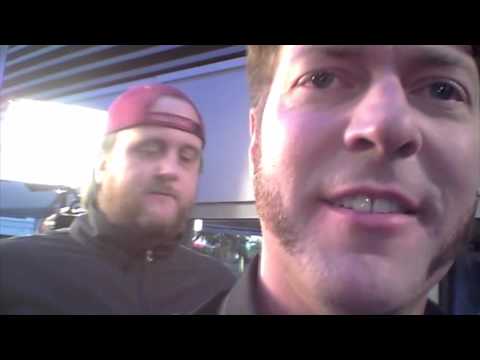 Mark Colombo sings S.O.D. on the black carpet at the Revolver Golden ...