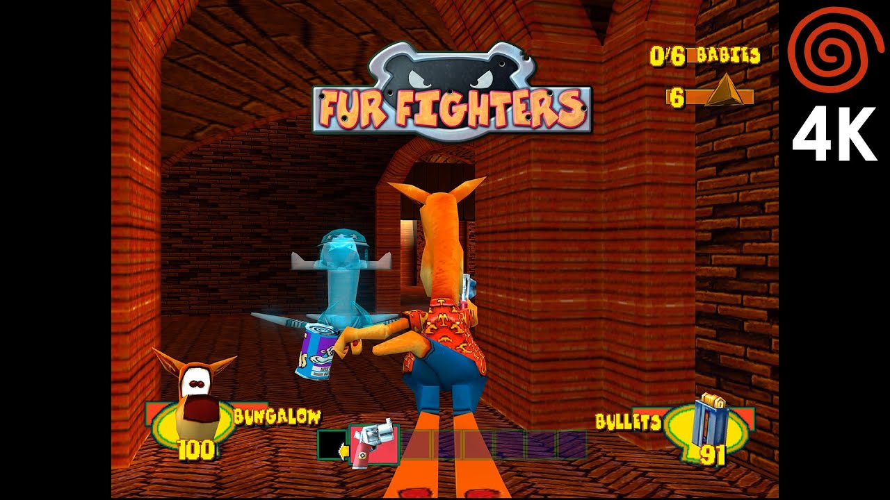 Fur Fighters (4K / 2160p) | Redream Emulator (Premium) on PC | Sega ...