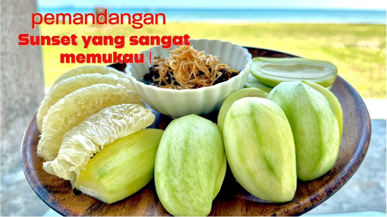 Cara membuat sambal colek buah @ sambal rujak Thai. Pedas, manis dan ...