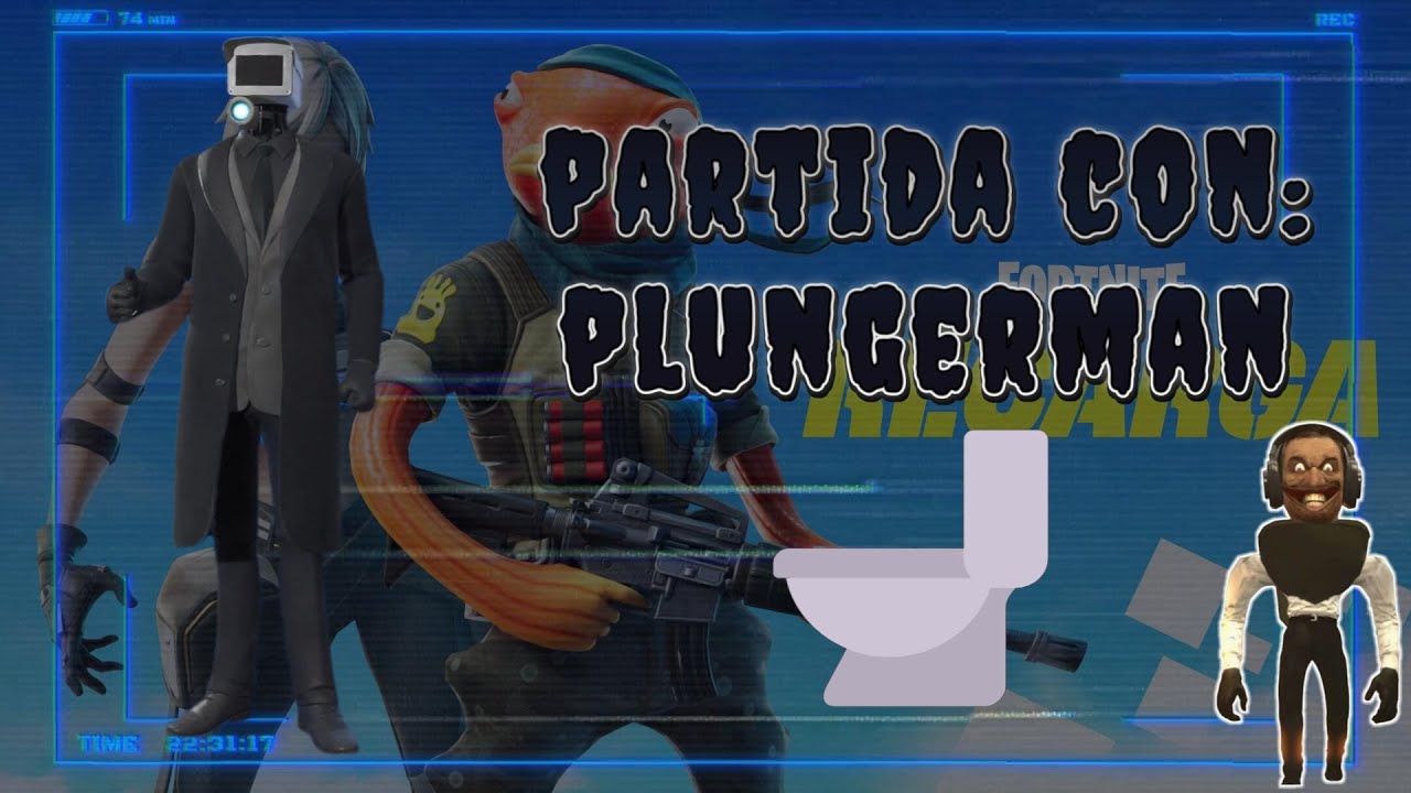UNA SKIBIDIPARTIDA SKIBIDI FANS - ZB RELOAD- SKIN: PLUNGERMAN ...