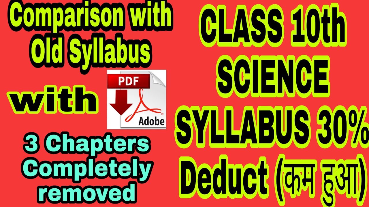 CLASS X SCIENCE NEW SYLLABUS 2020 2021 CBSE CLASS X SCIENCE SYLLABUS class-x-science-new-syllabus-2020-2021-cbse-class-x-science-syllabus