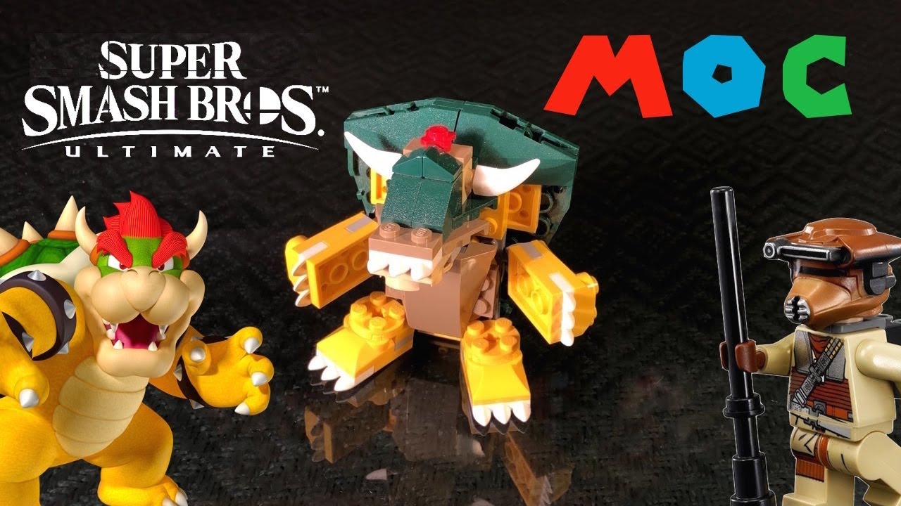 LEGO Bowser Custom MOC/Figure Showcase- Smash Ultimate - YouTube