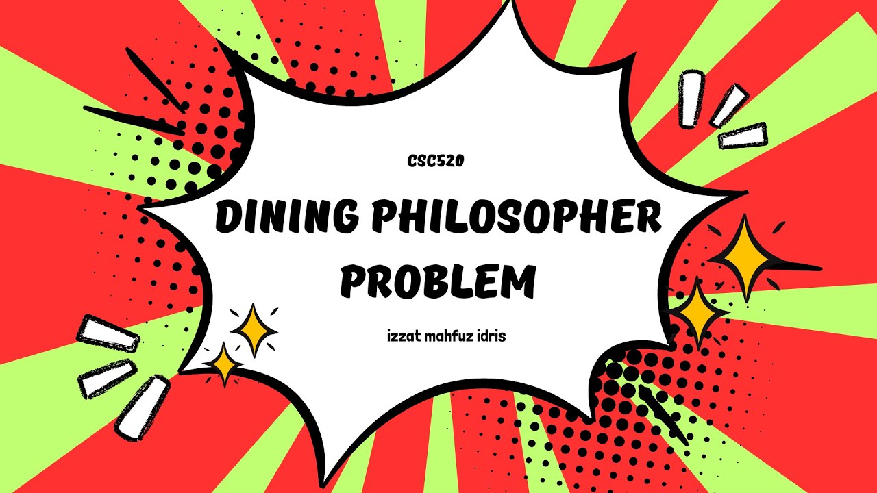 CSC520 Dining Philosopher Problem - imi - YouTube