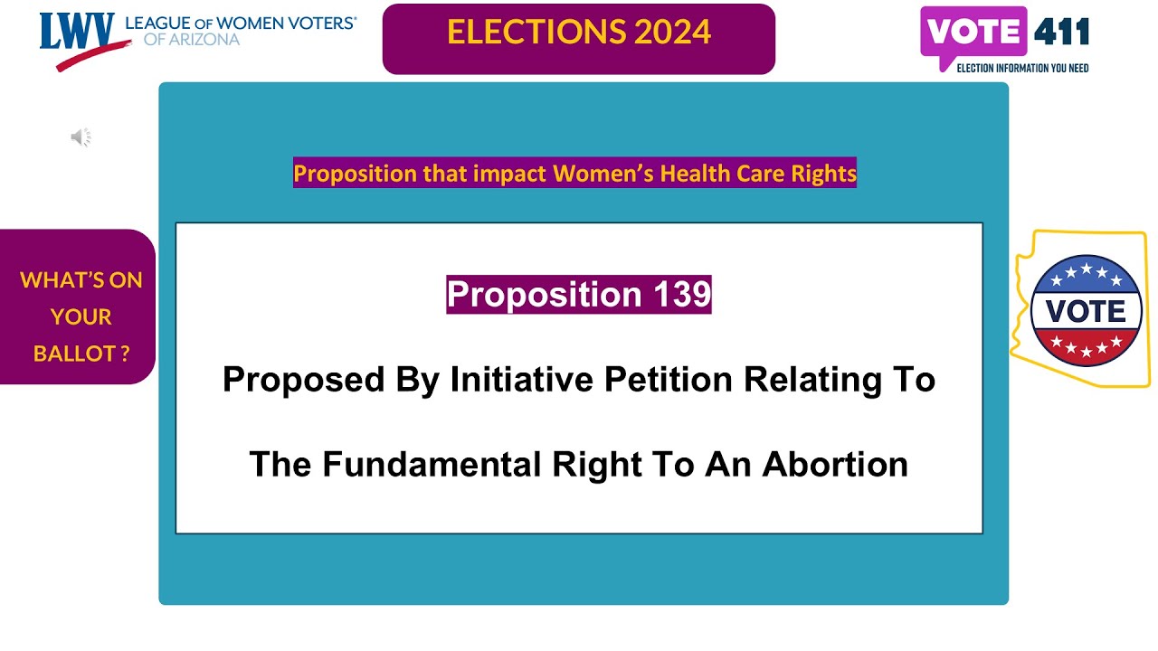 2024 Whats on Your ballot final: Proposition 139 - YouTube