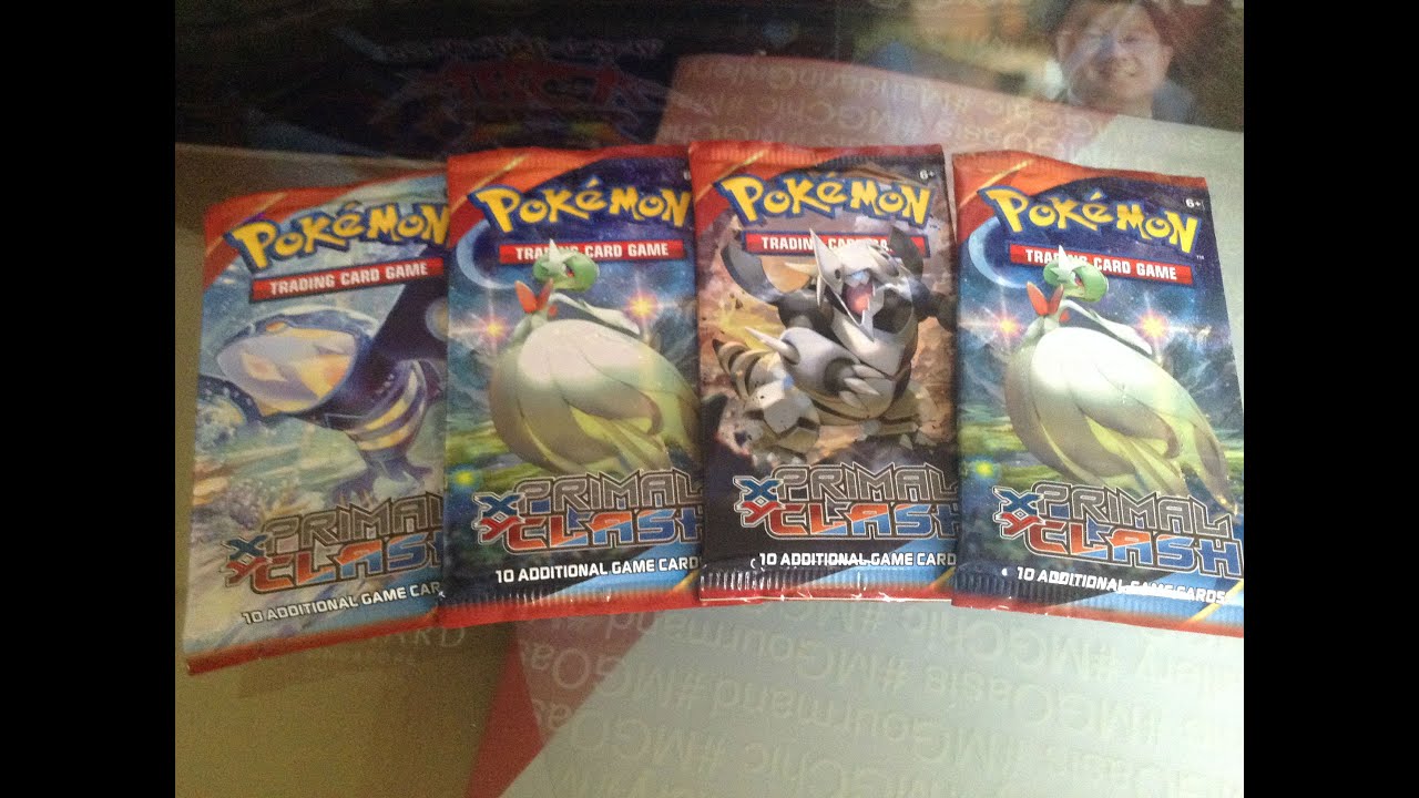 Opening Pokemon XY Primal Clash Packs! - YouTube