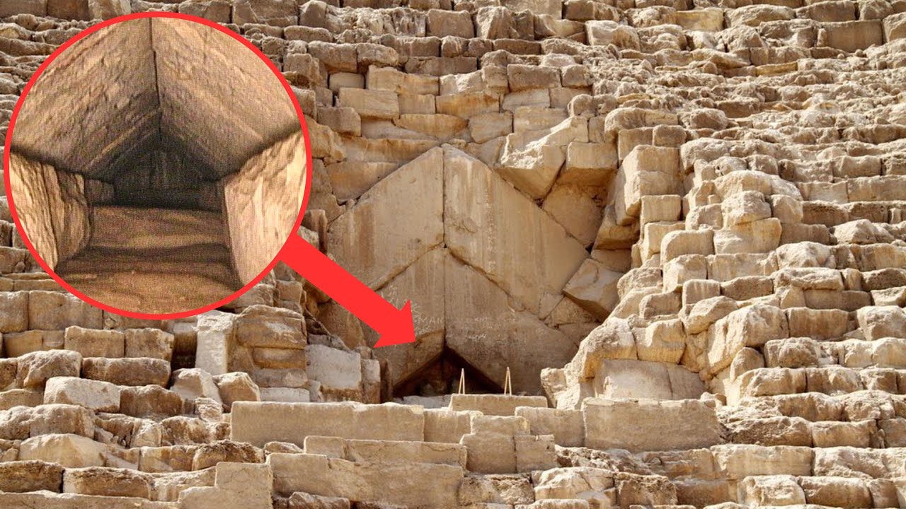 Breaking News : Mysterious new corridor discovered inside Great Pyramid ...