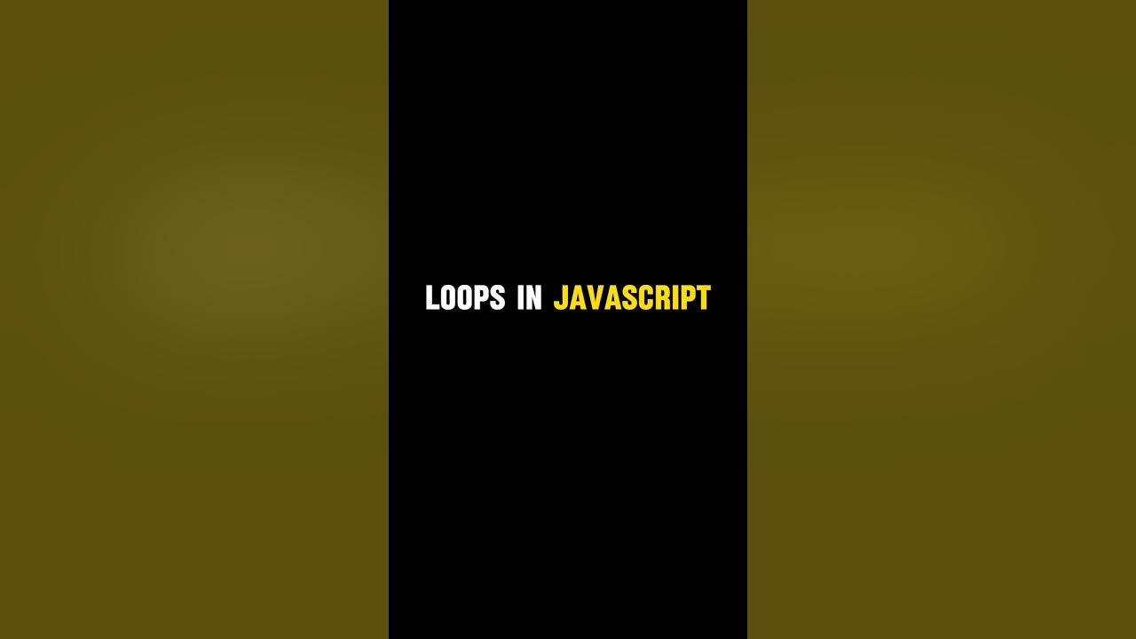 Loops In Javascript π₯ Codewithimraan Coding Youtube