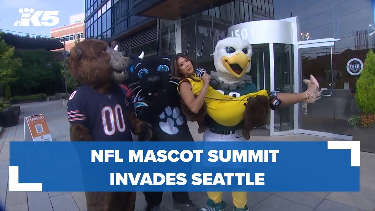 NFL mascot summit taking place in Seattle - YouTube