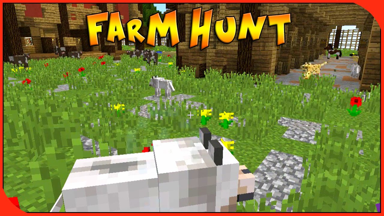 Fox in the Henhouse! - Farm Hunt Hypixel - Minecraft PC - YouTube
