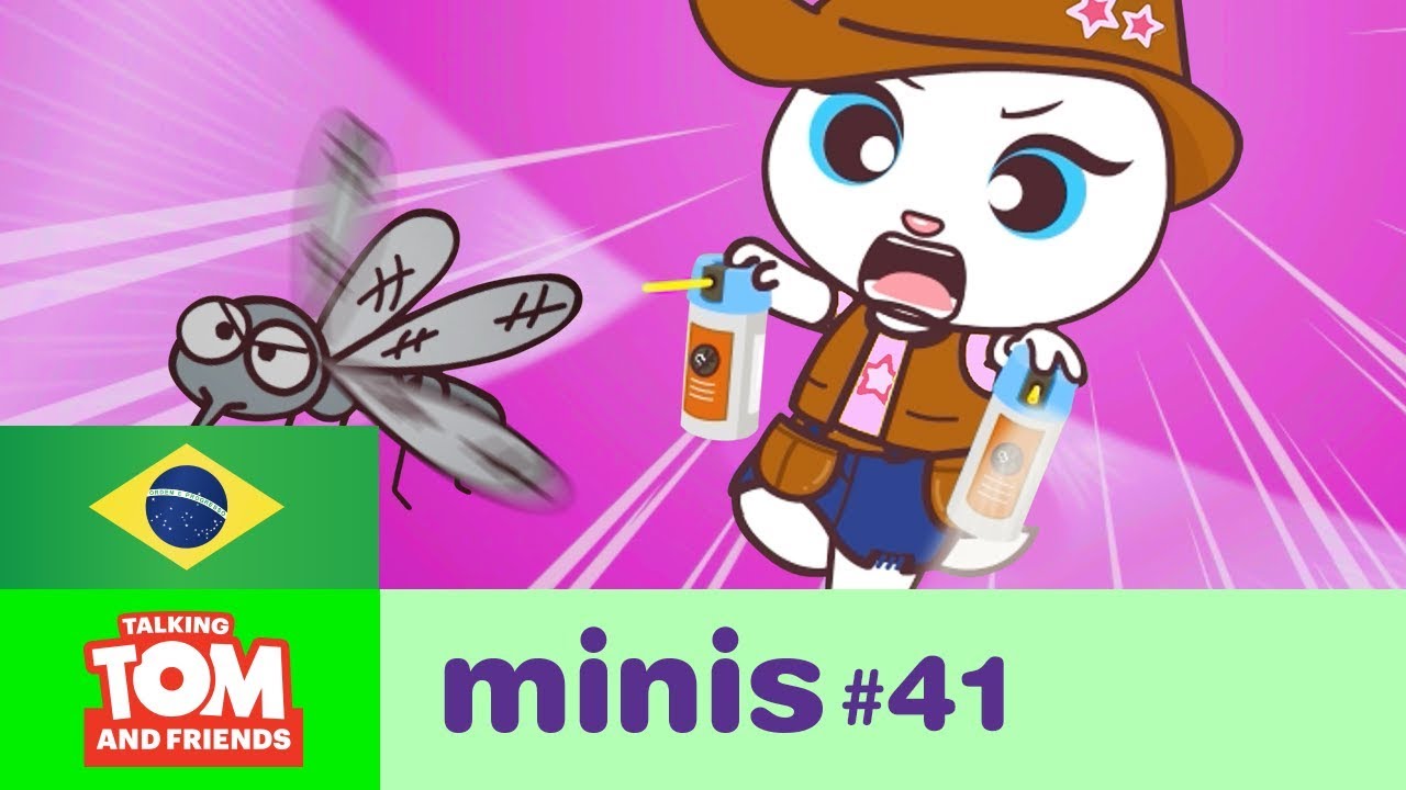 Bzzz! Mosquito Chato - Talking Tom & Friends Minis (Episódio 41) - YouTube