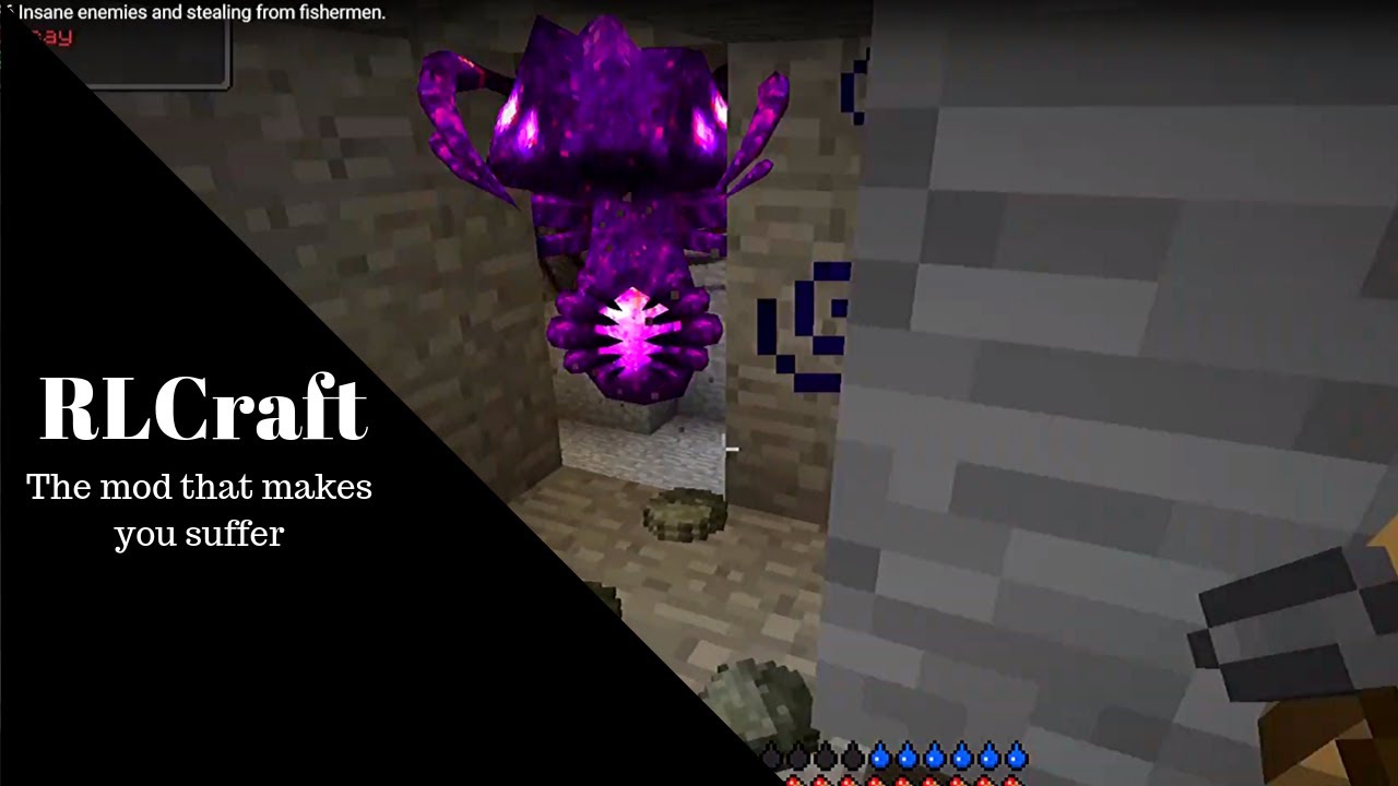 RLCraft EP7 Only took SEVEN EPISODES to use iron armor!!! - YouTube