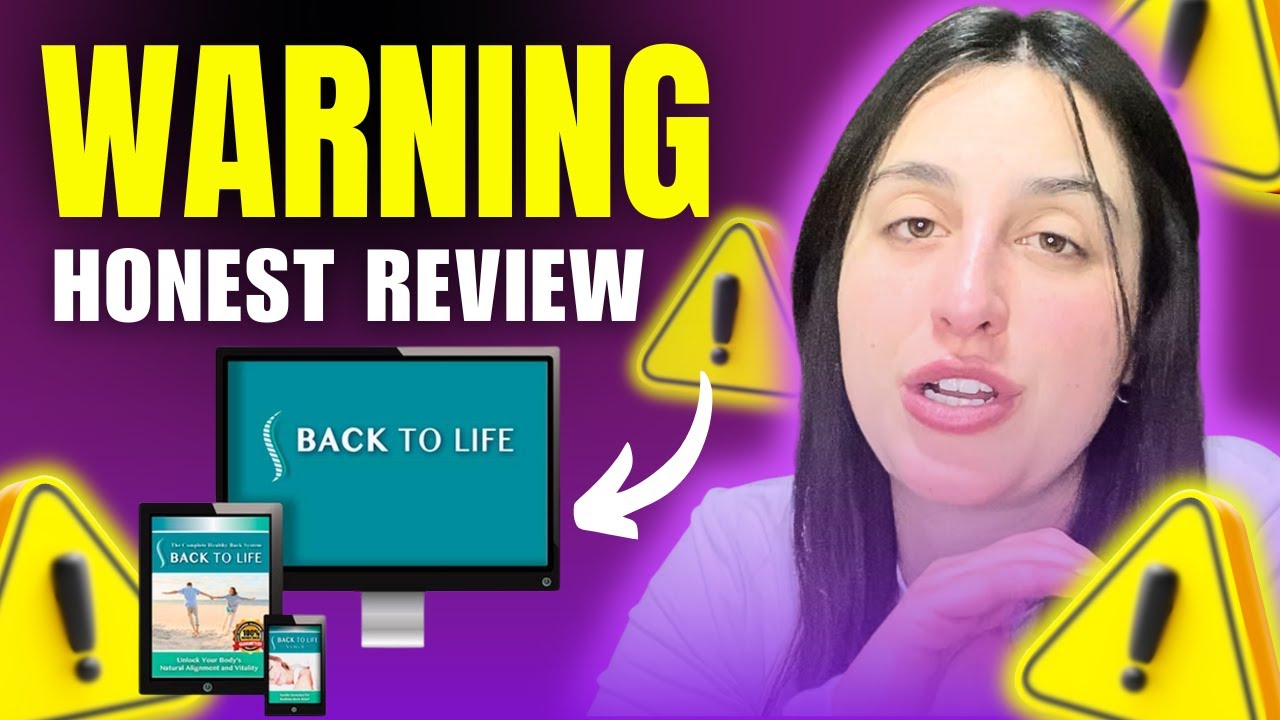 BACK TO LIFE PROGRAM REVIEWS 🫵 I TRIED 30 DAYS! BACK TO LIFE SYSTEM ...