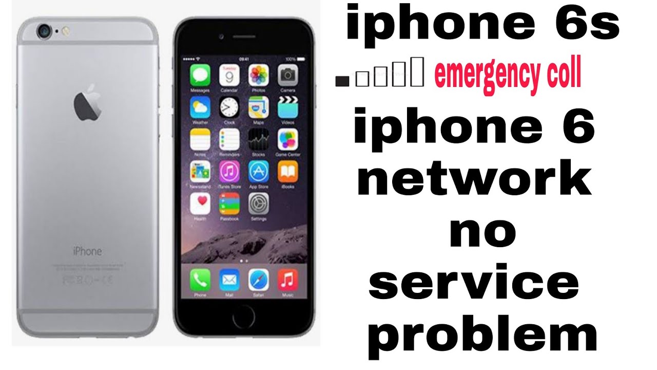 iPhone 6s network no service iphone 6 network problem solution - YouTube