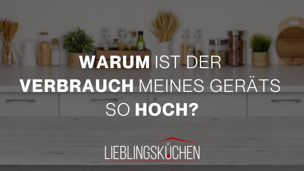 Warum ist der Verbrauch meines Geräts so hoch? - Energielabels - YouTube