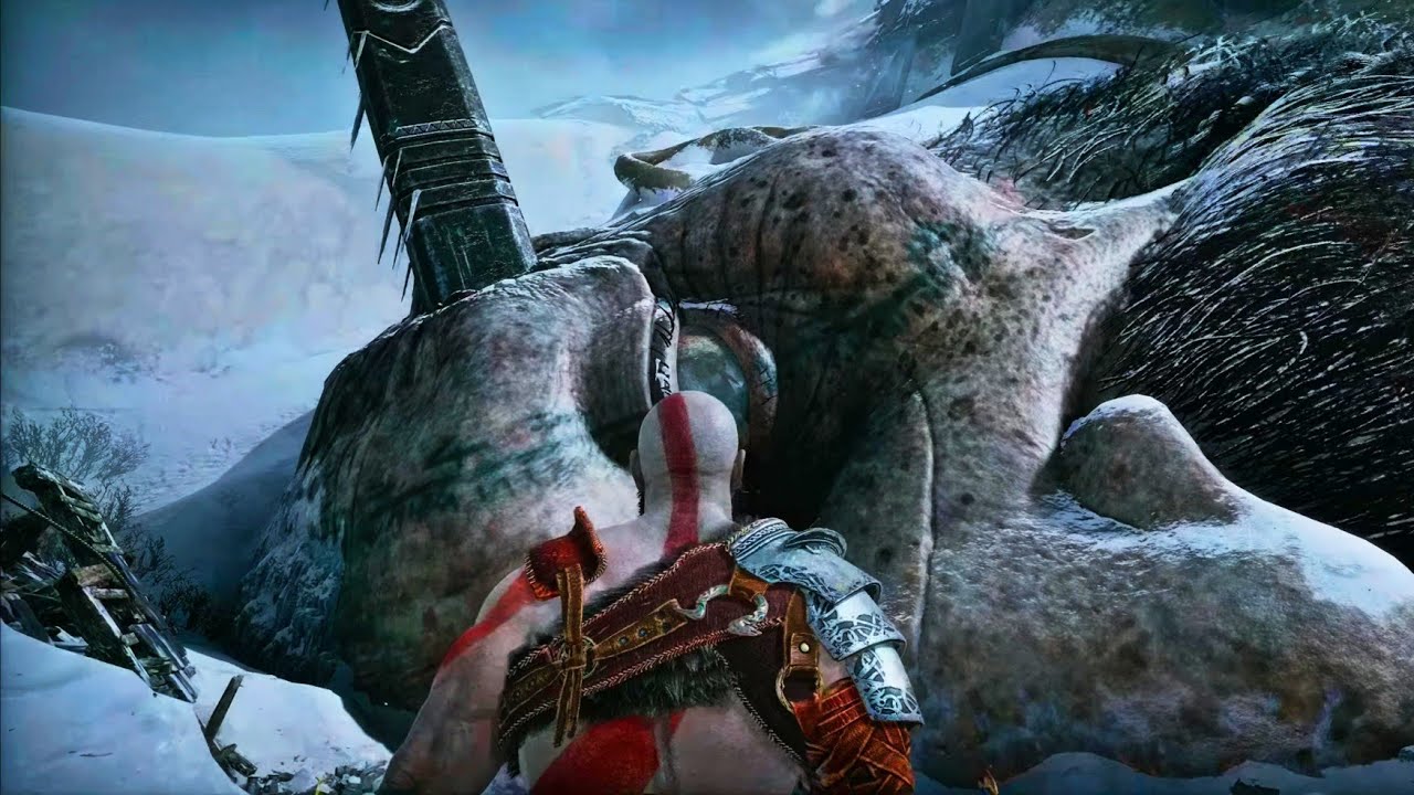 COOL God of War MOMENTS: Head of Thamur DOUBLE Ogre's - YouTube