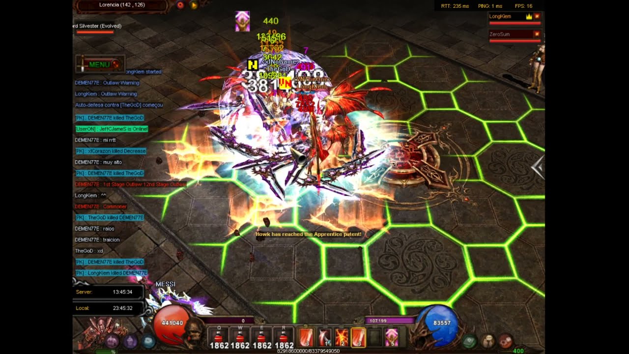 Test Combo DK 3 skill - YouTube