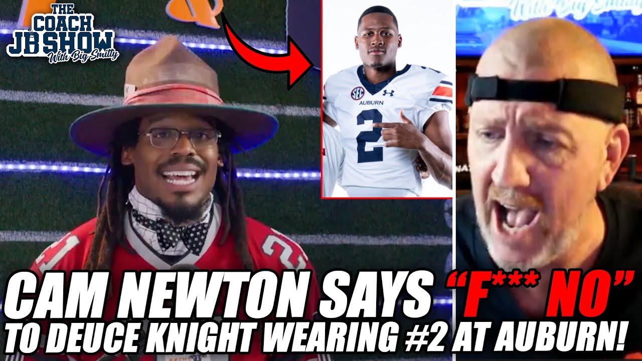 Cam Newton Says "F*** NO" To Deuce Knight Wearing #2 At Auburn! - YouTube