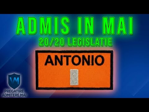 ADMIS IN MAI - 20 din 20 la Legislatia MAI la examen - Cum a reusit?