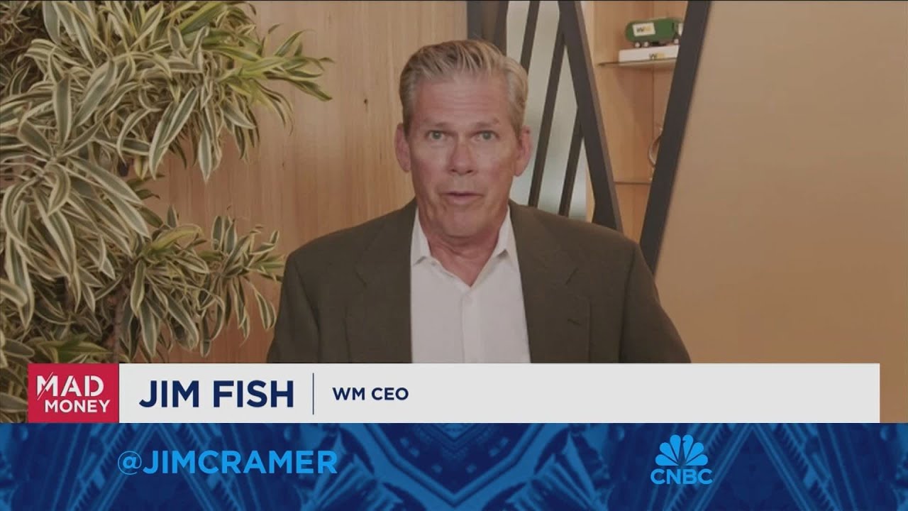 WM CEO Jim Fish: Investors should look at WM as a stock to buy and hold ...
