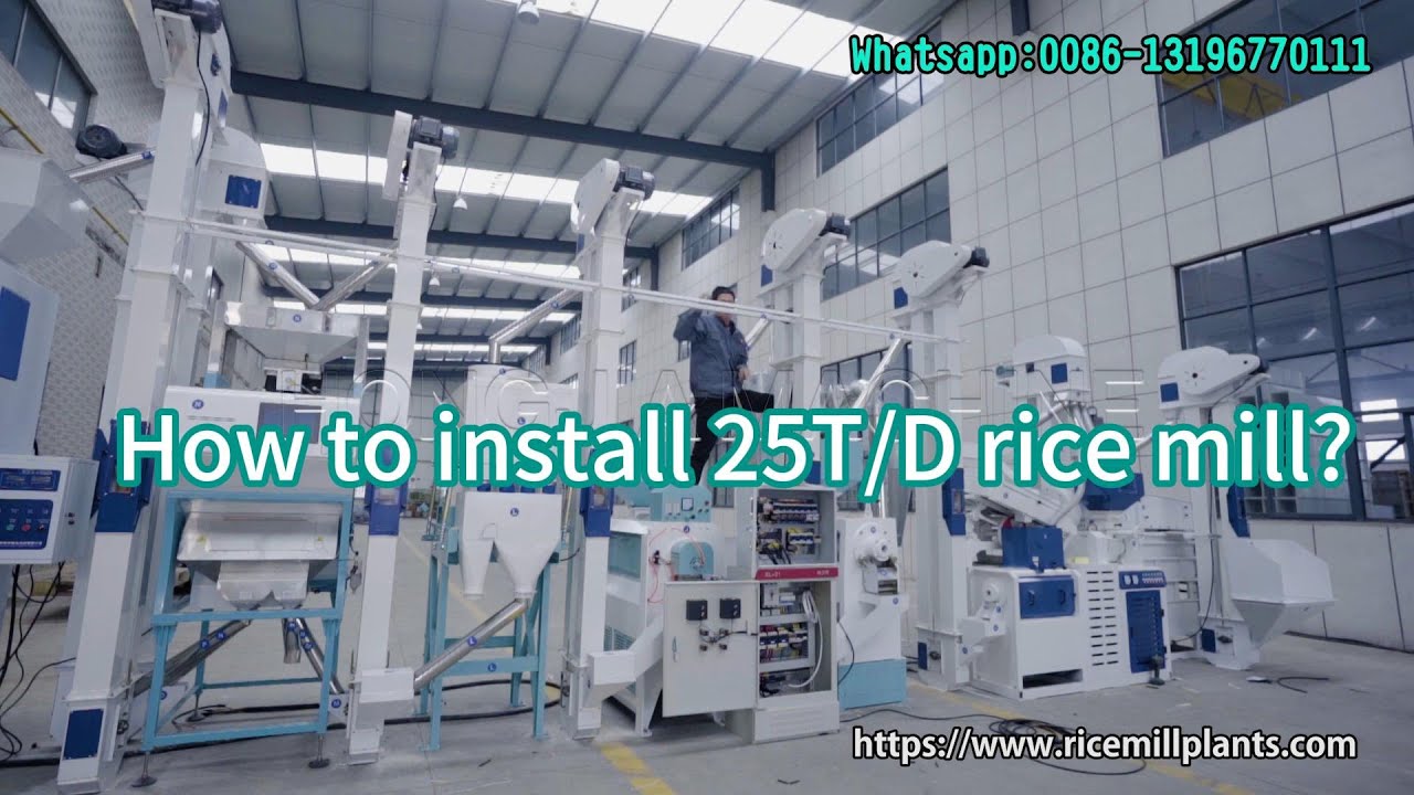 How to Install Complete Rice Mill Plant?-Hongjia Rice Mill Tell You the ...