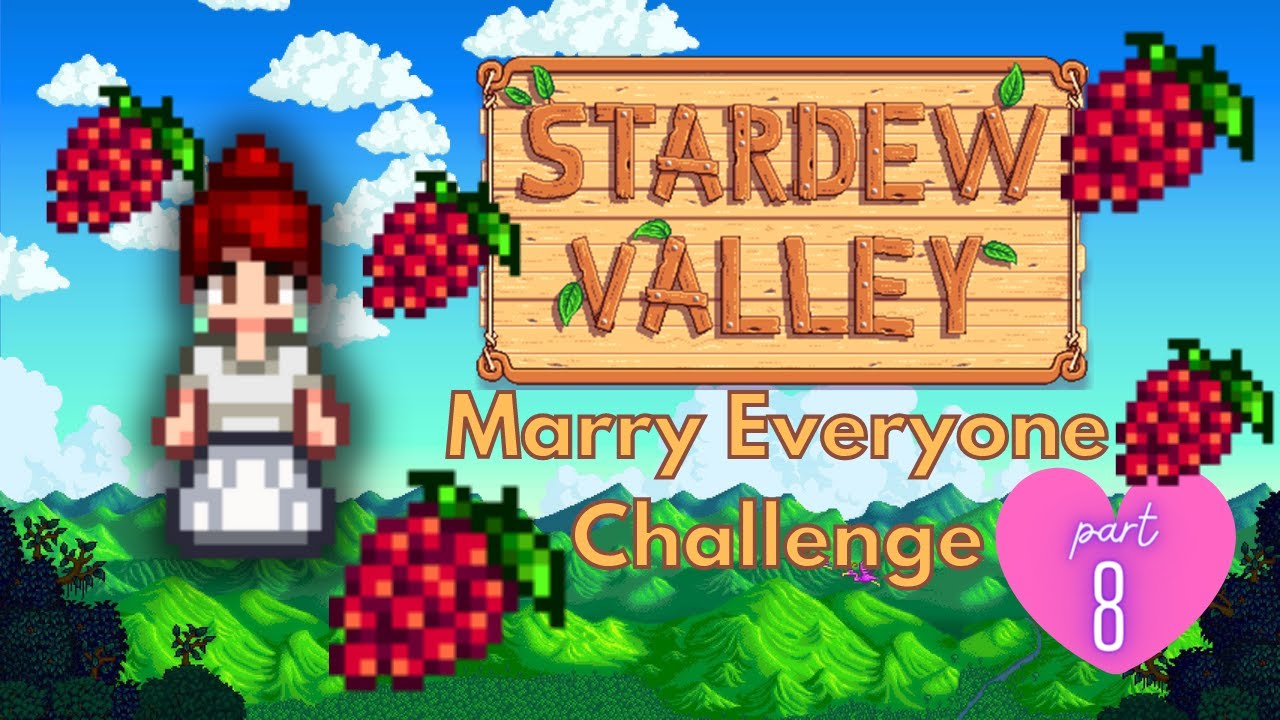 It's Salmonberry Season! | MARRY EVERYONE CHALLENGE | stardew part 8 ...